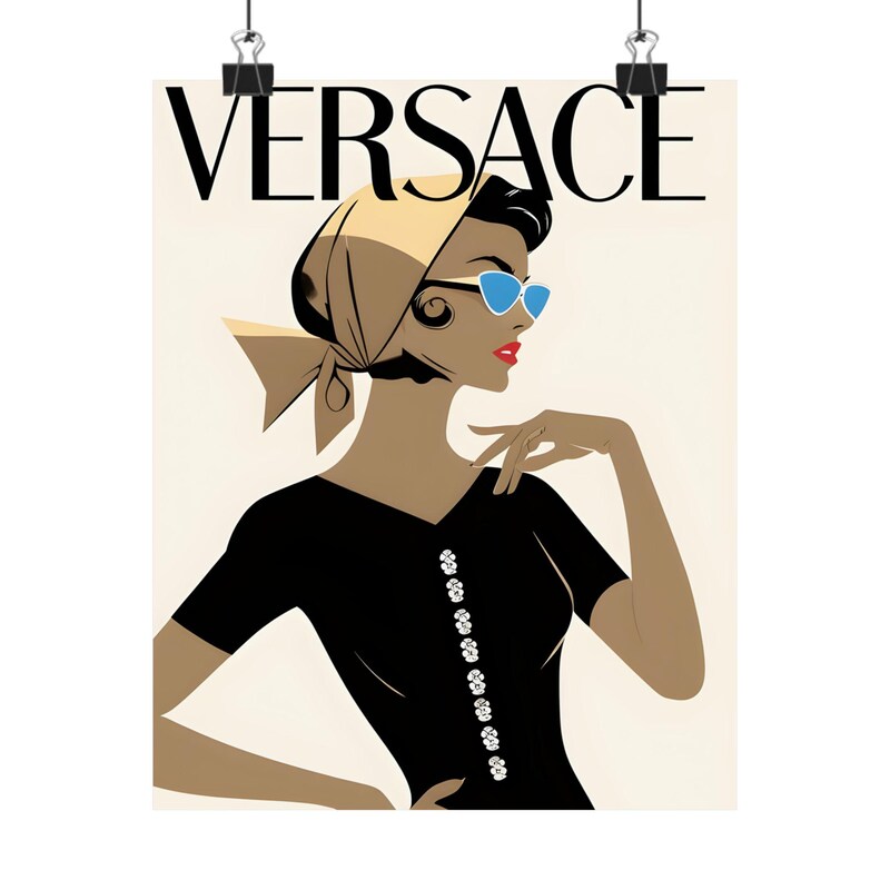 Versace Poster - Etsy