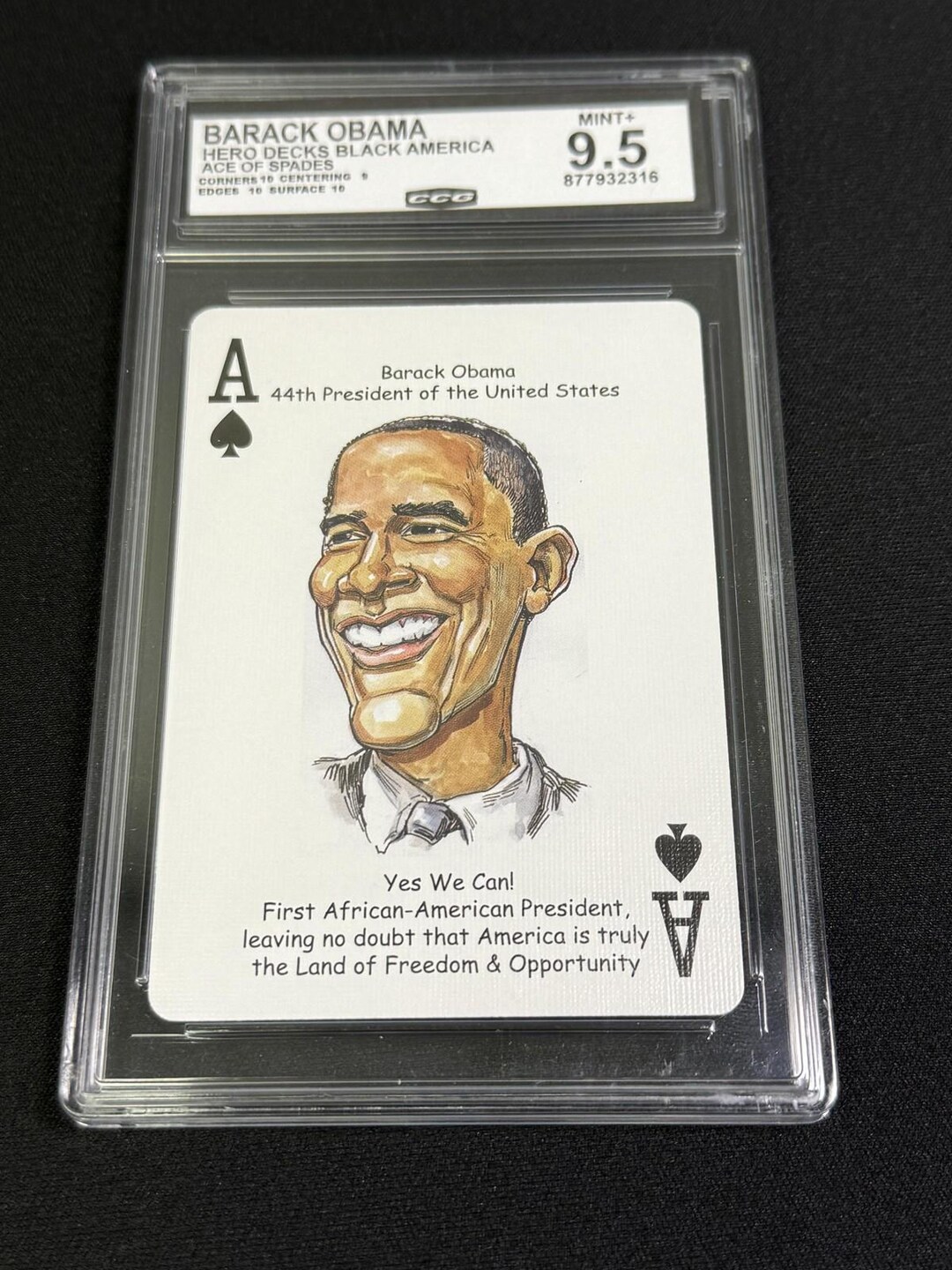 Barack Obama Hero Decks Black America CCG 9.5 - Etsy