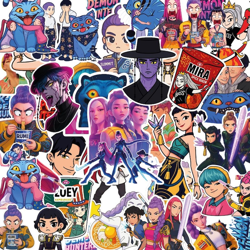 Kpop demon hunters collection - Etsy België