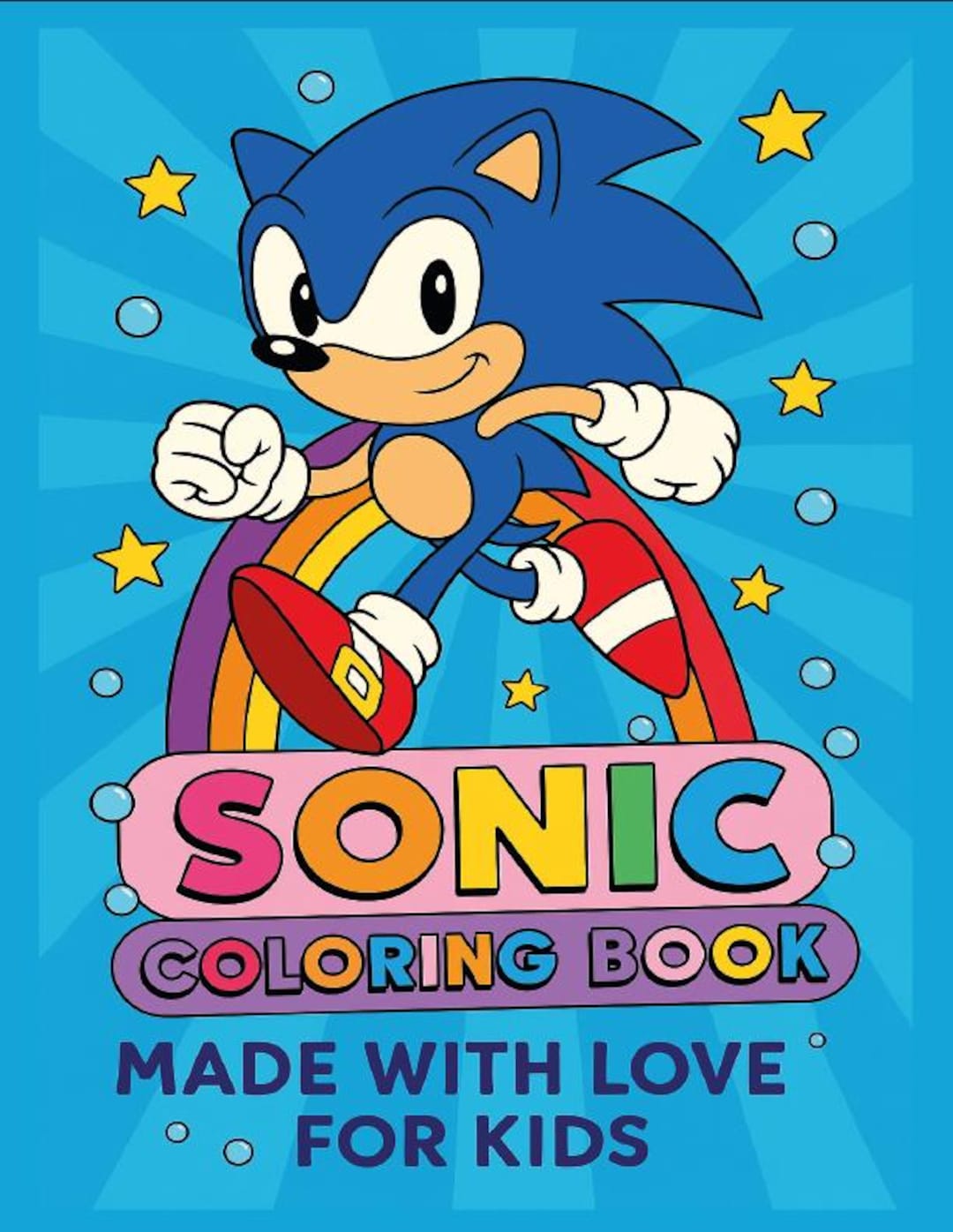 Sonic Coloring Book for Kids – 60 Printable Pages | Sonic the Hedgehog ...