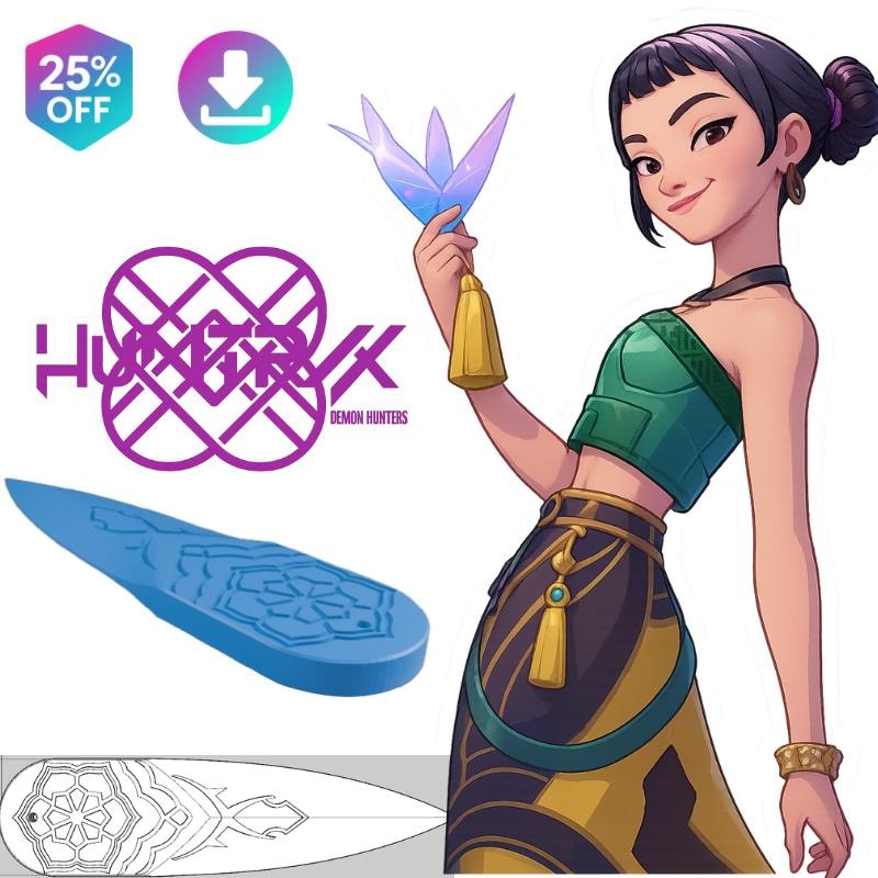 Zoey Kpop Demon Hunters Daggers - Etsy