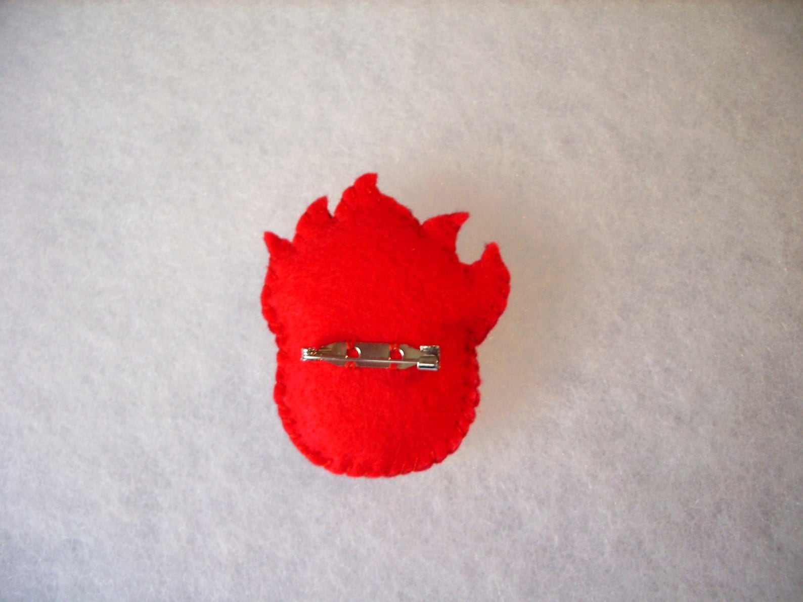 Calcifer Pin Calcifer Felt Brooch Howl's Moving Castle - Etsy