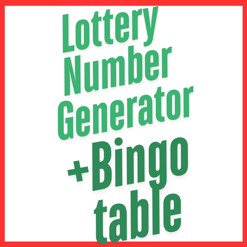 Ultimate Lucky Number Generator for Lottery and Bingo, and Lotto ...