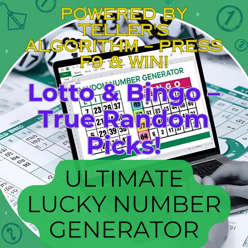Ultimate Lucky Number Generator for Lottery and Bingo, and Lotto - Unleash Your Winning ...