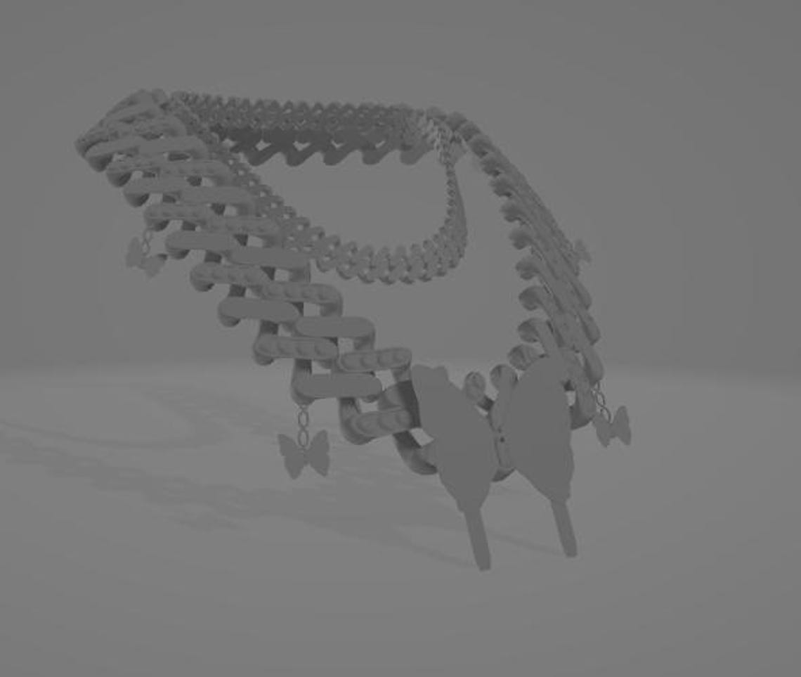 RARE Butterfly Fivem Chain - Etsy