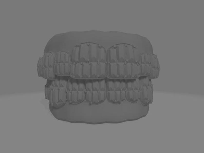 Iced Out Teeth Grill 3D Model - Fivem - Digital OBJ File - Etsy Australia