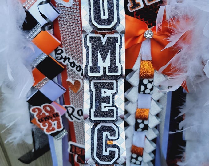 Homecoming Mum Letters: Glitter Cardstock Cutouts, DIY Embellishments ...