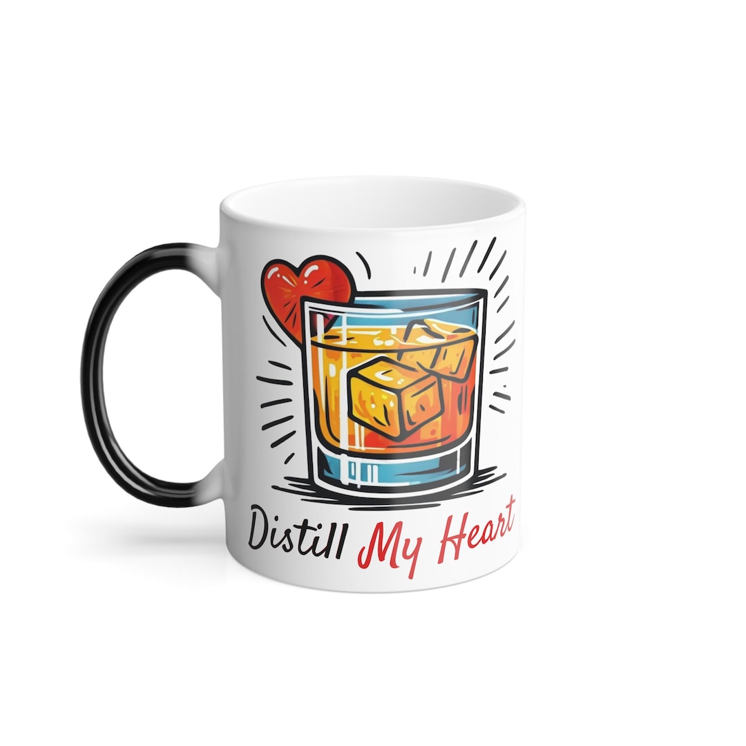 Color Morphing Mug, Heart Design, Perfect Gift for Coffee Lovers ...