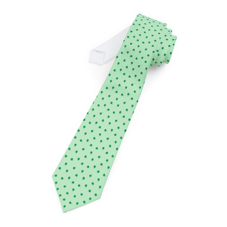Corbata verde de la suerte: corbata del Día de San Patricio, accesorio ...