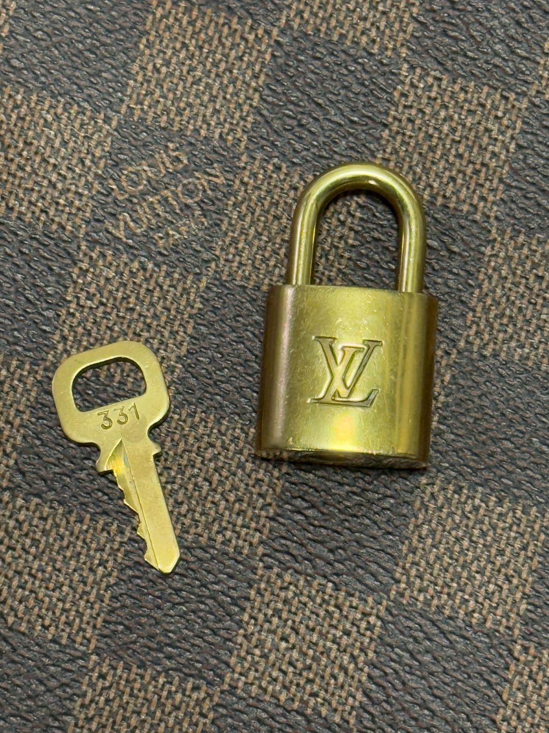 Authentic Louis Vuitton Lock and Key Set 331 - Etsy