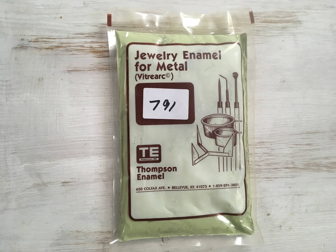 Thompson Enamel, Green Liquid Enamel, Liquid Enamel, Powdered Glass ...