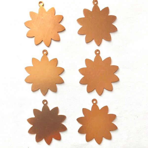 Copper Flowers - Etsy