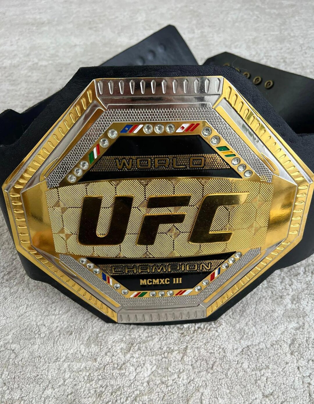 UFC Champion Wrestling Belt UFC Legacy Wrestling Title Belt 2mm/4mm ...