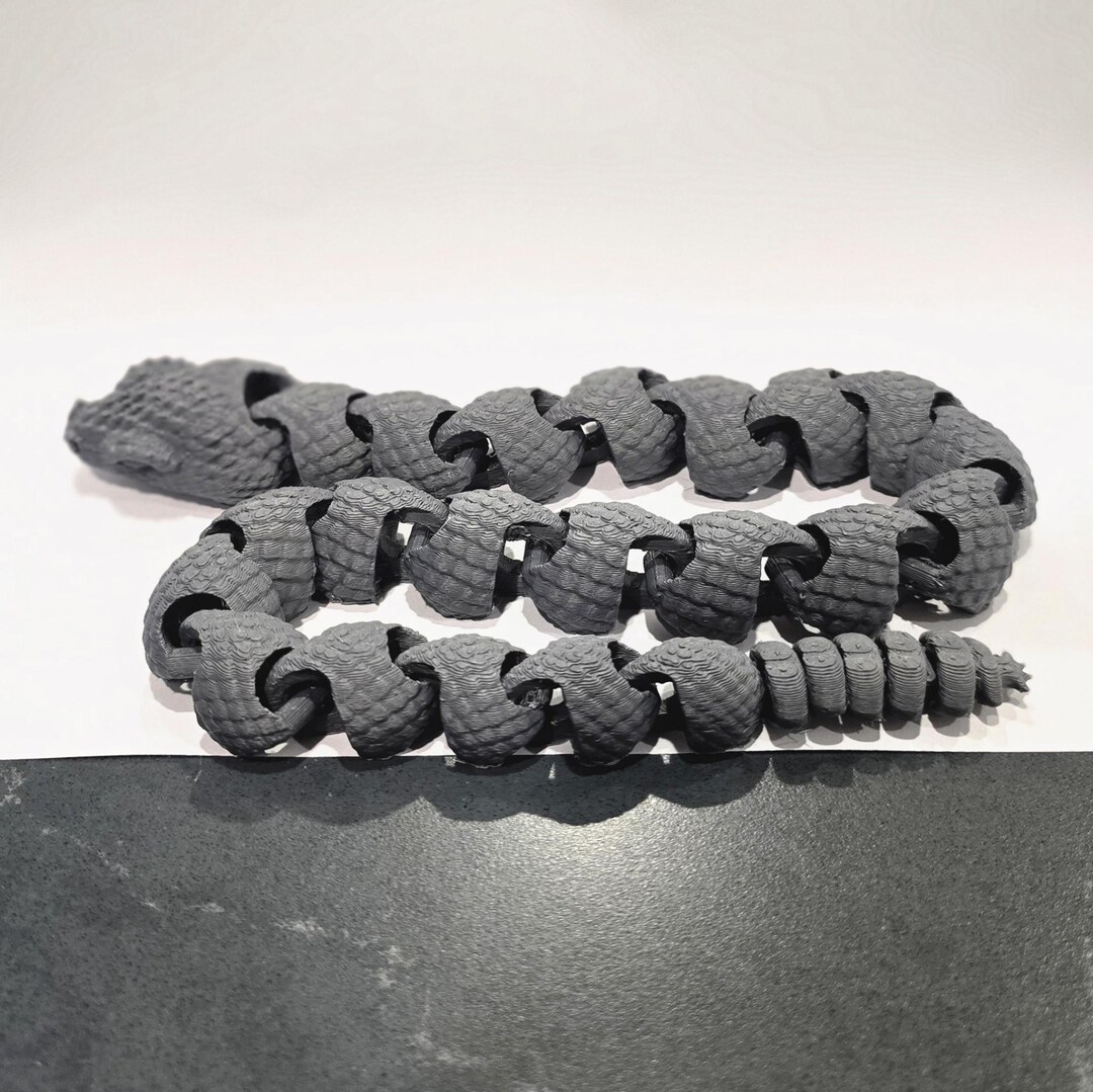 3D Printed Rattle Snake - Etsy
