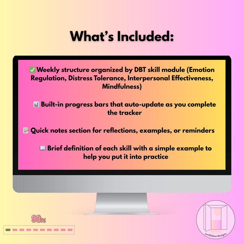 DBT Skills Tracker – Dialectical Behavioral Therapy – Google Sheets ...