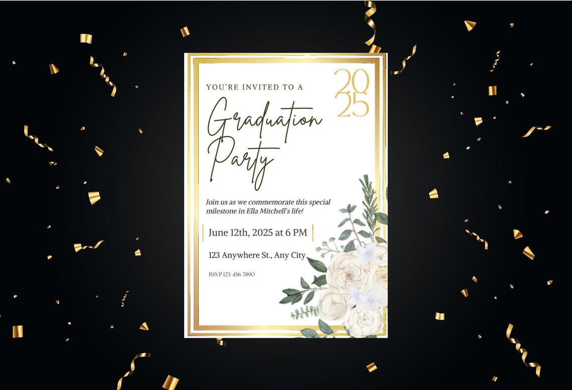 Graduation Card, College Graduation Card, High School Graduation ...