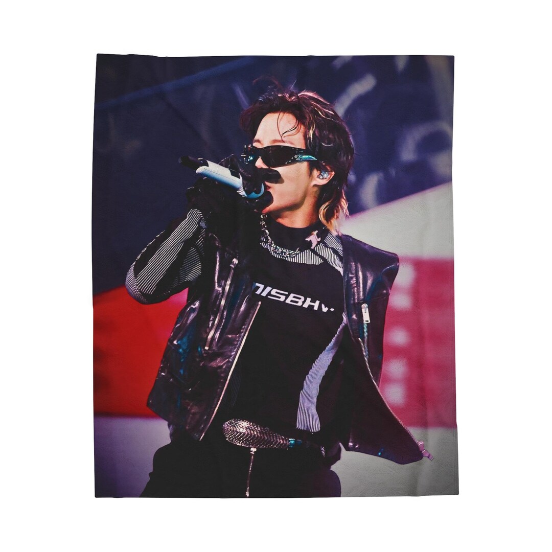 Jhope YTC Busan Plush Blanket, J-hope Tour 2025 Custom Kpop Blanket ...