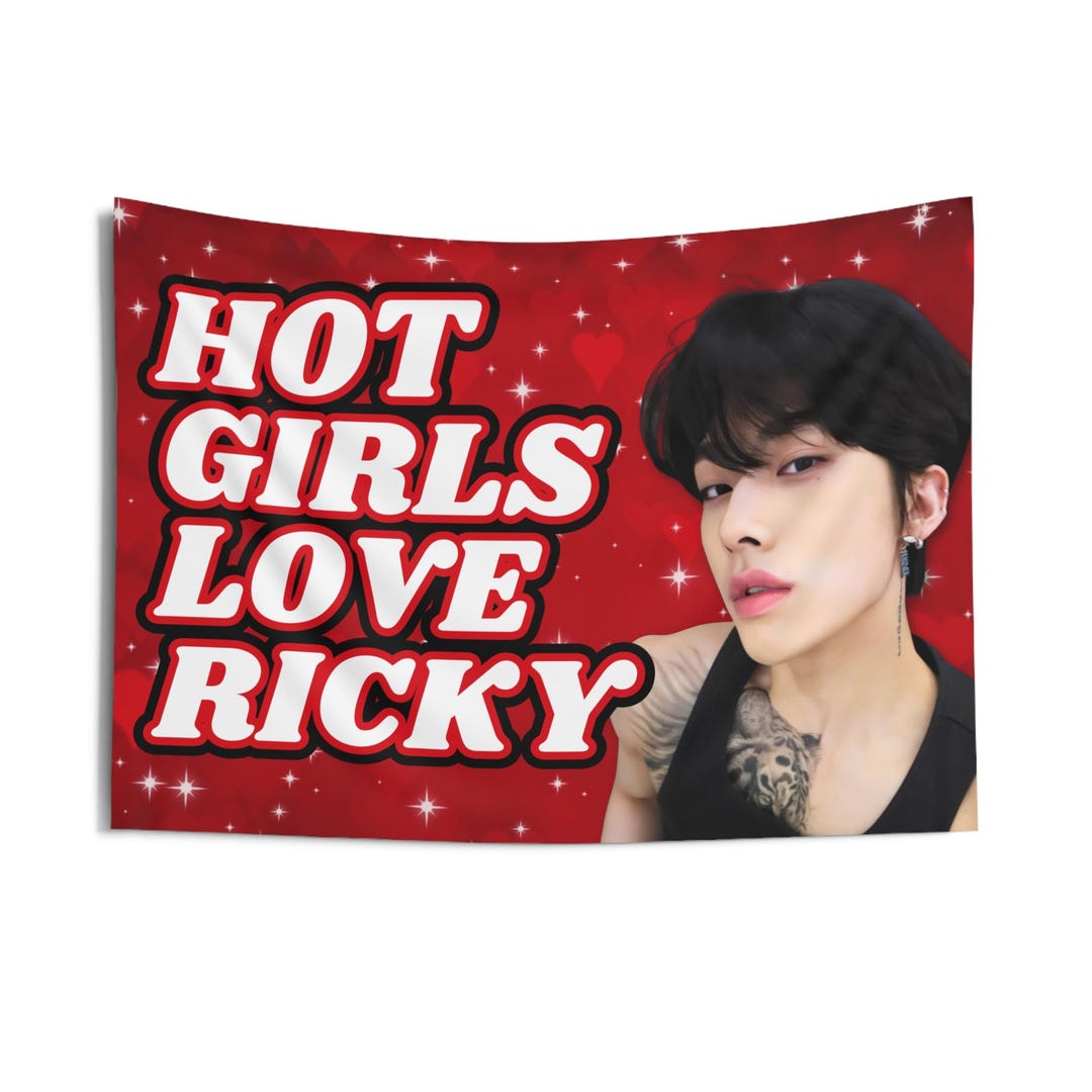 Zb1 Ricky Chest Tattoo Hot Girls Banner, Zerobaseone Members Kpop Flag ...