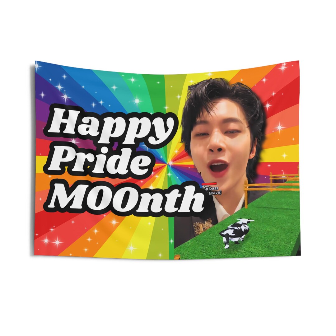 Zb1 Matthew Moo Pride Banner, Moothew Zerobaseone Members Kpop Flag ...