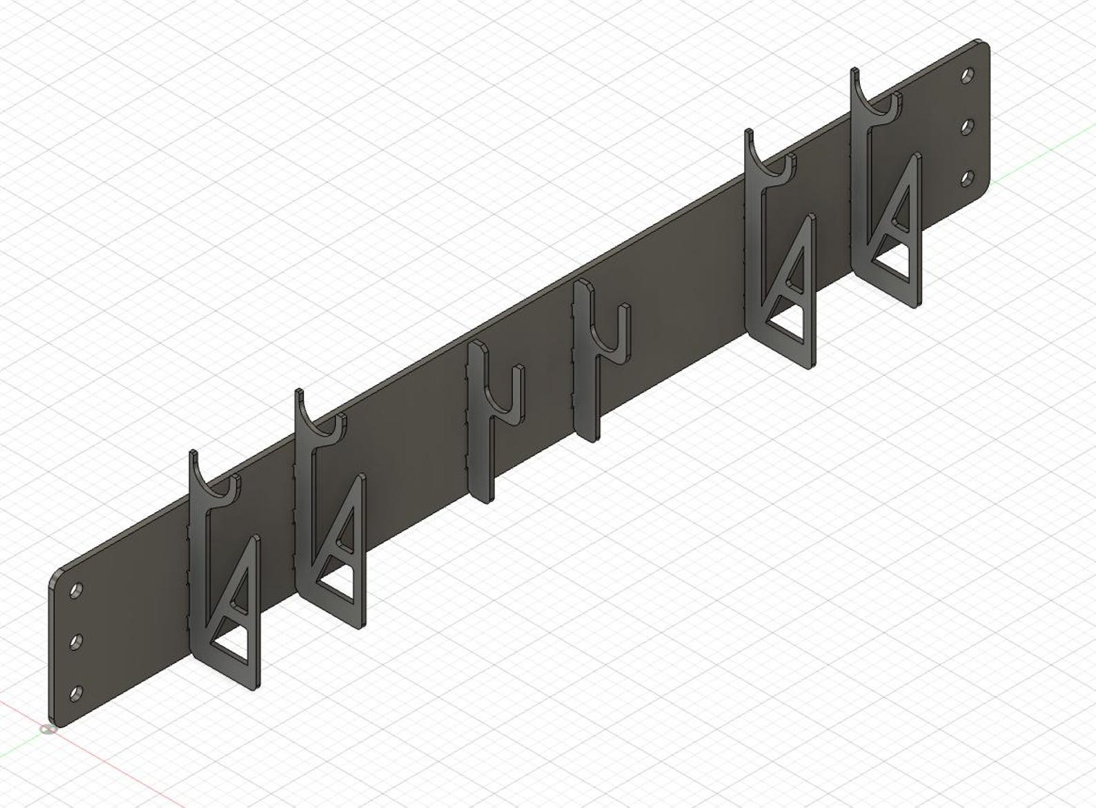 Digital DXF Files for Jack Stand Storage Bracket - Tab and Slot - Etsy