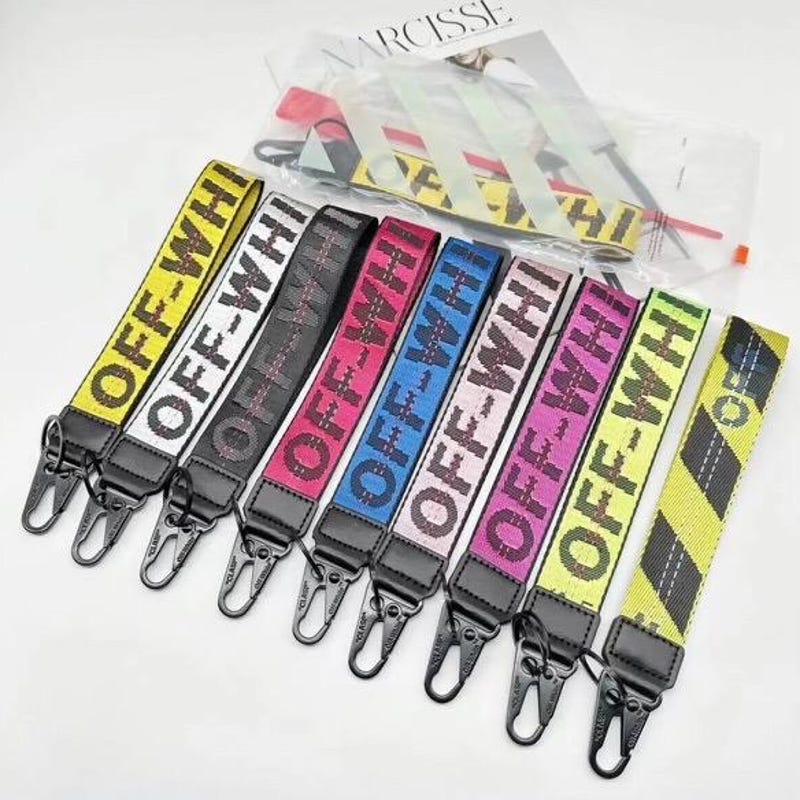 Off White Lanyard - Etsy