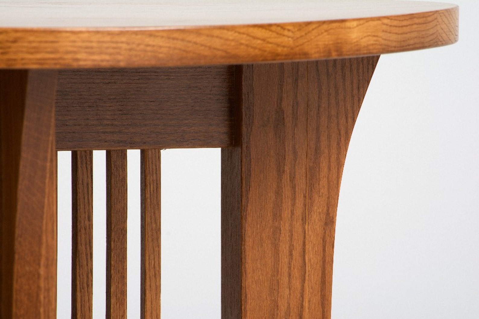 Mission Arts & Crafts Stickley Style Round End Table - Etsy