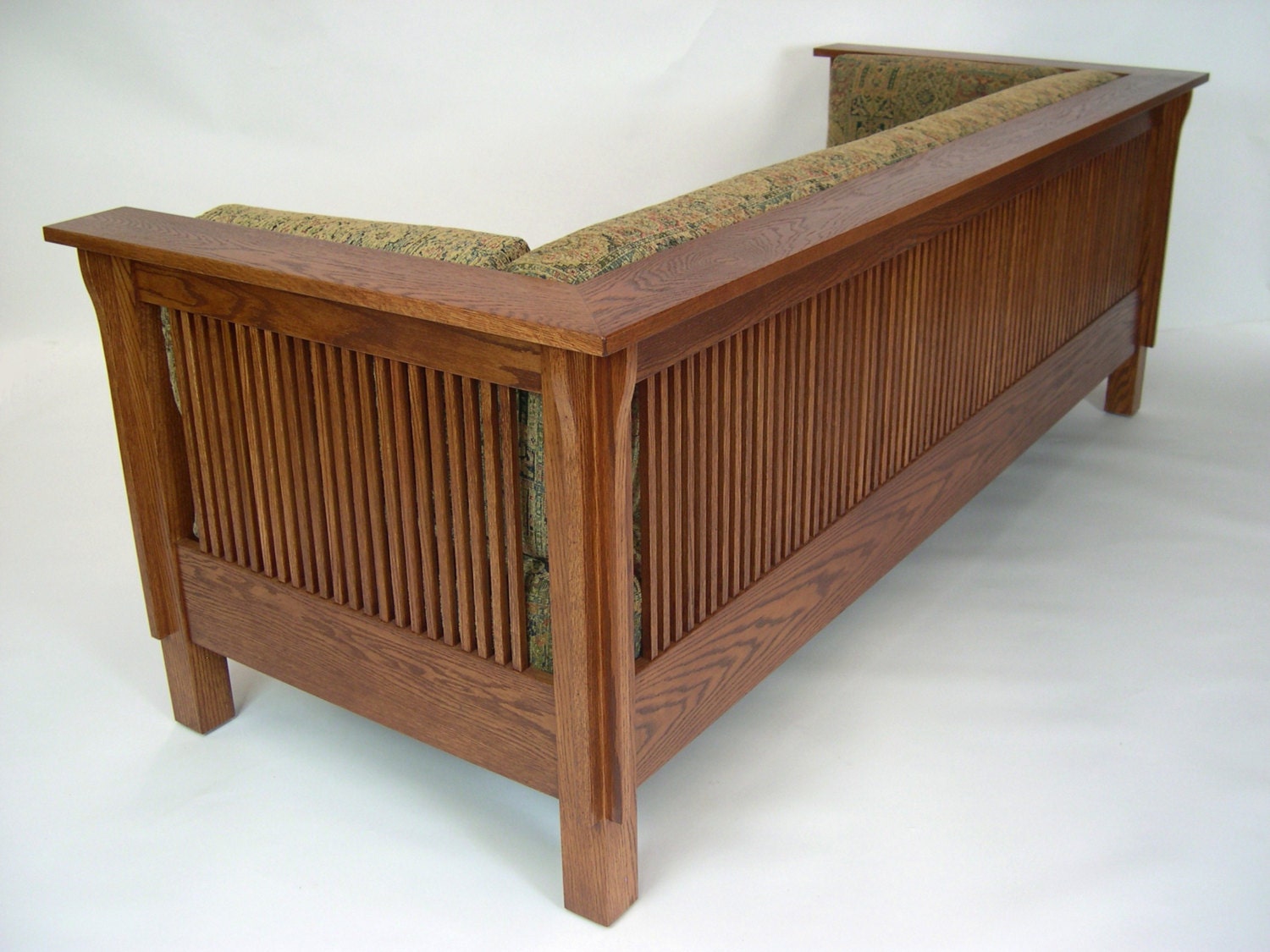 Mission Arts & Crafts Stickley Style Prairie Spindle Settle Sofa - Etsy