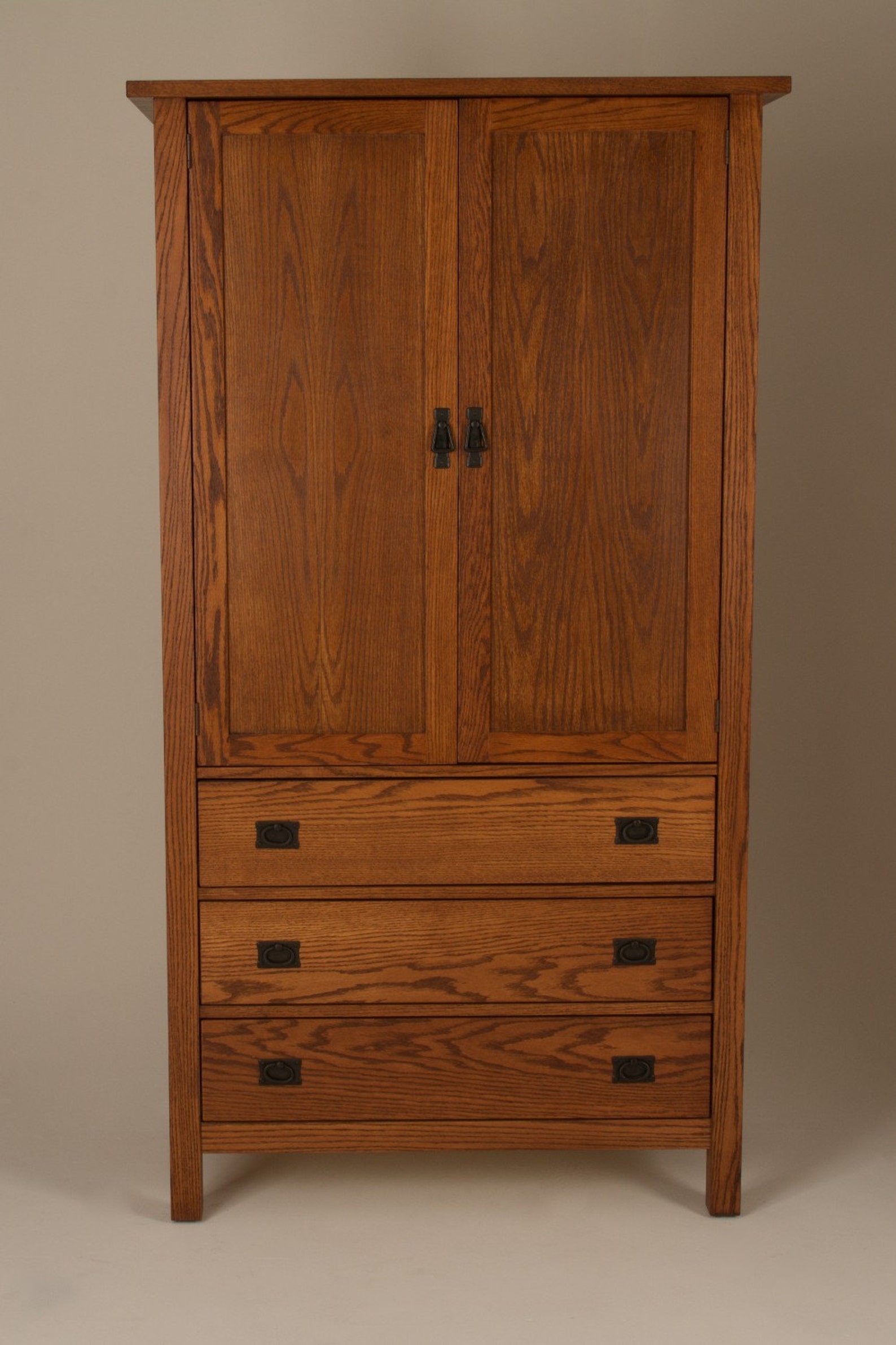 Mission Arts & Crafts Stickley Style Wardrobe Armoire - Etsy