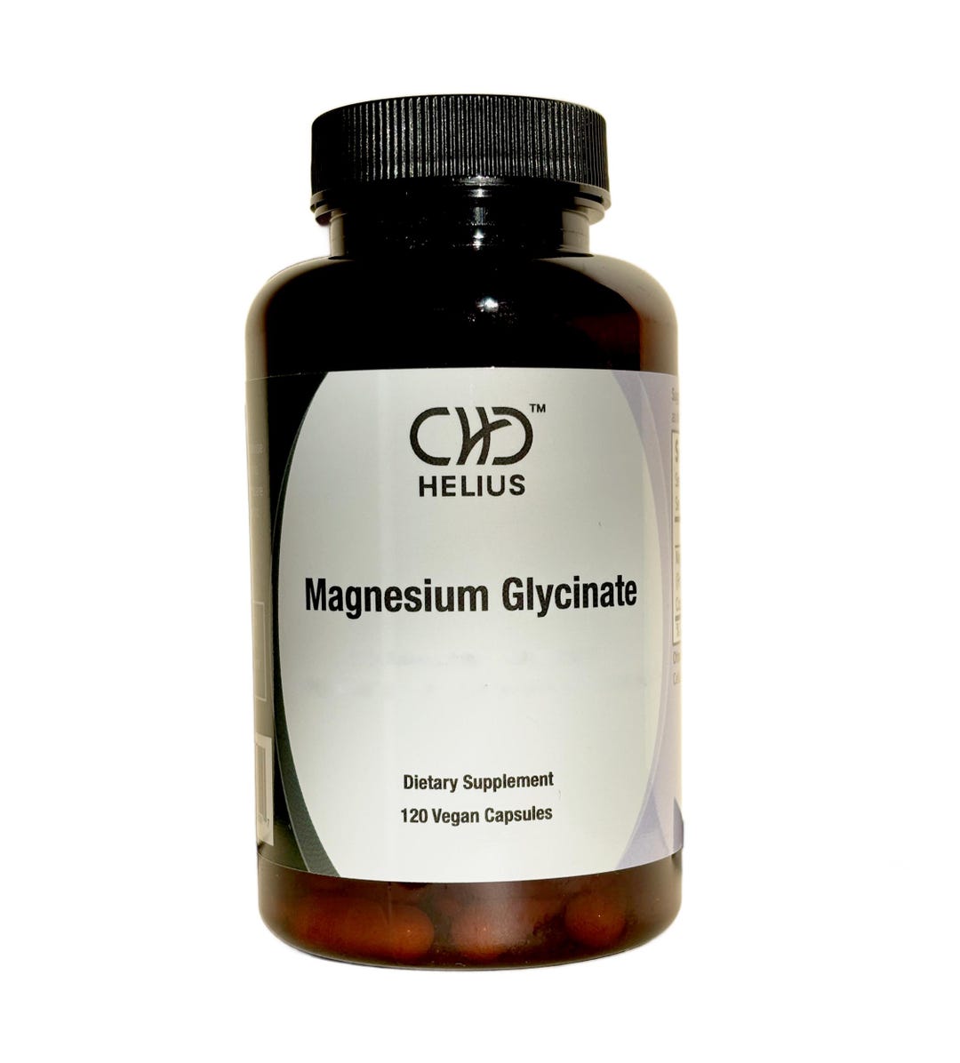 Magnesium Glycinate 120mg Vegan Capsules, High Absorption Form of ...