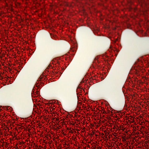 3 X Large Laser Cut Acrylic Bone Cabochons Jewellery Making | Etsy