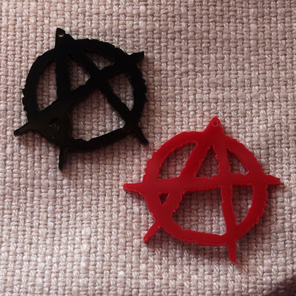 Anarchy Necklace - Etsy