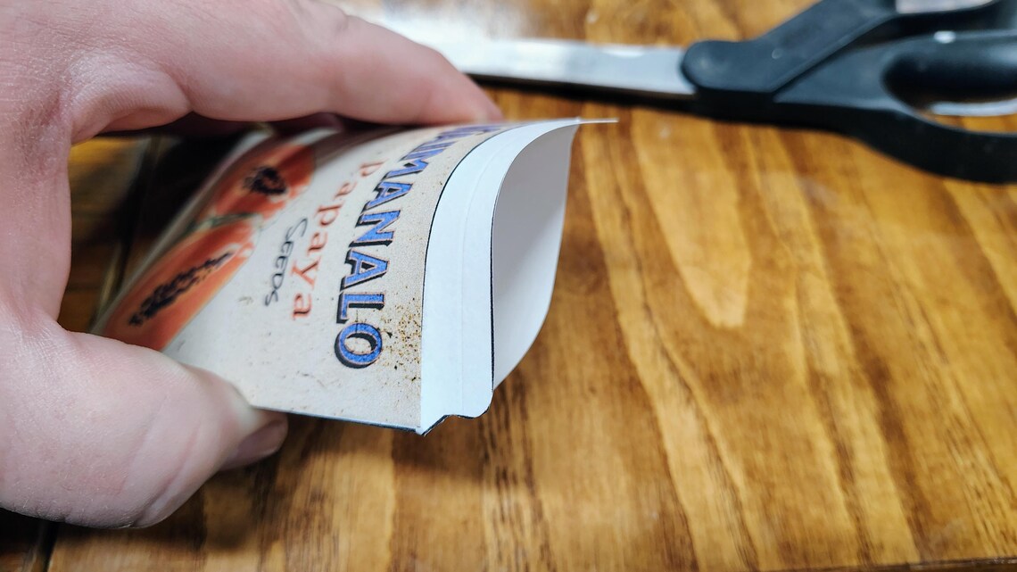 Waimanalo Papaya Seed Packet Printable – Rare Tropical Fruit PDF – DIY ...