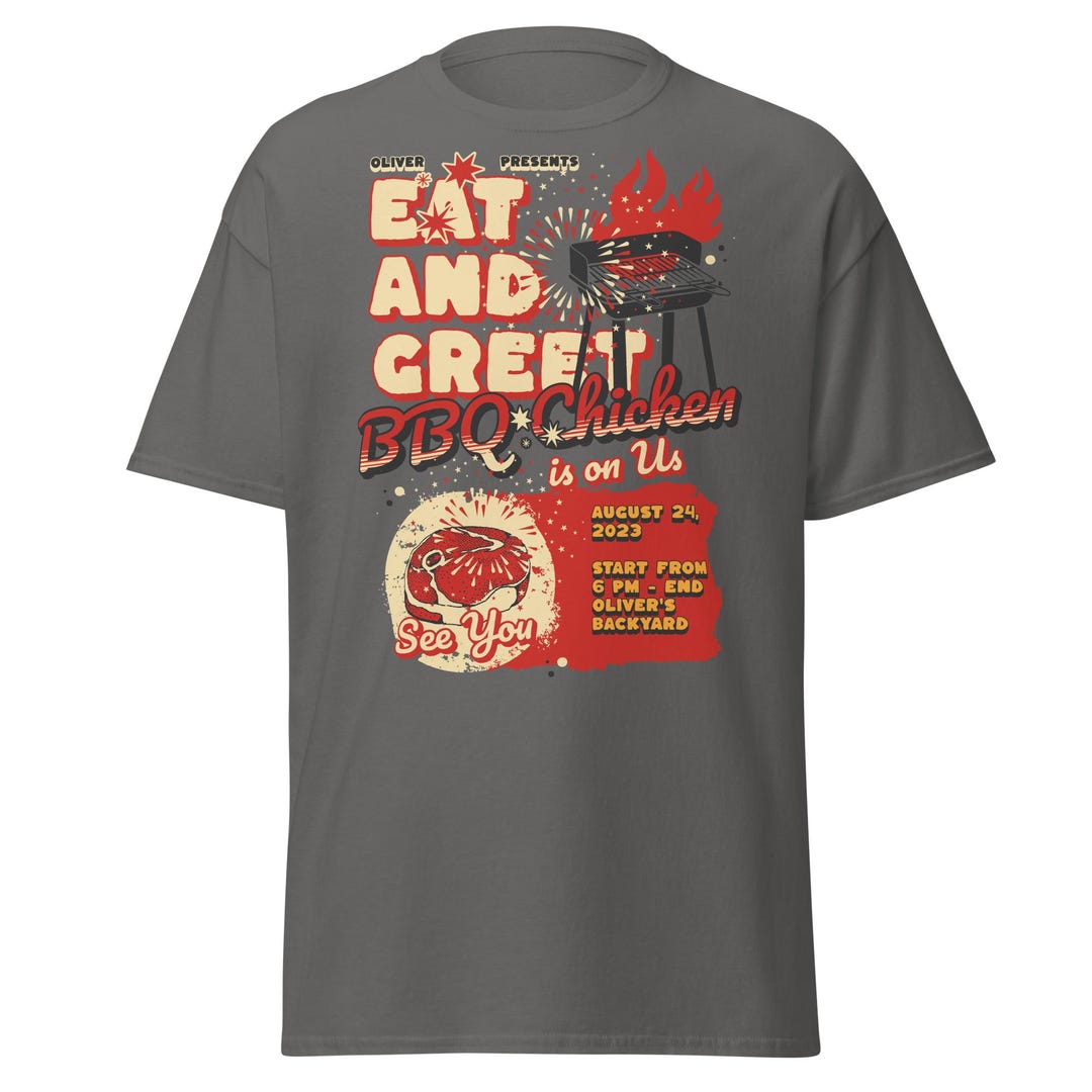 BBQ Chicken Tee Shirt Funny Hilarious Tee Gift for BBQ Cook Gift for ...