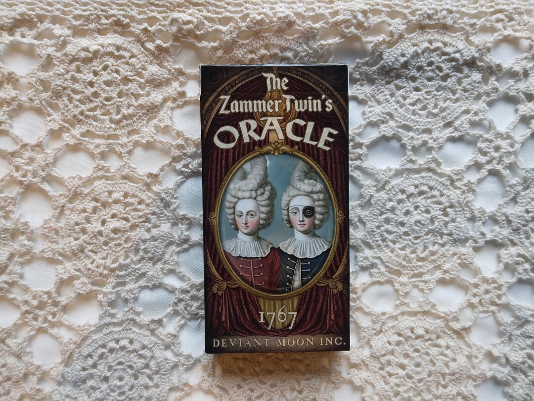 The Zammer Twins 1st Edition Oracle Deck - Etsy