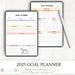 2025 Goal Planner, Daily Organizer, Productivity Journal, Goal Setting ...