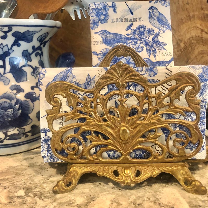 Brass Letter Holder - Etsy