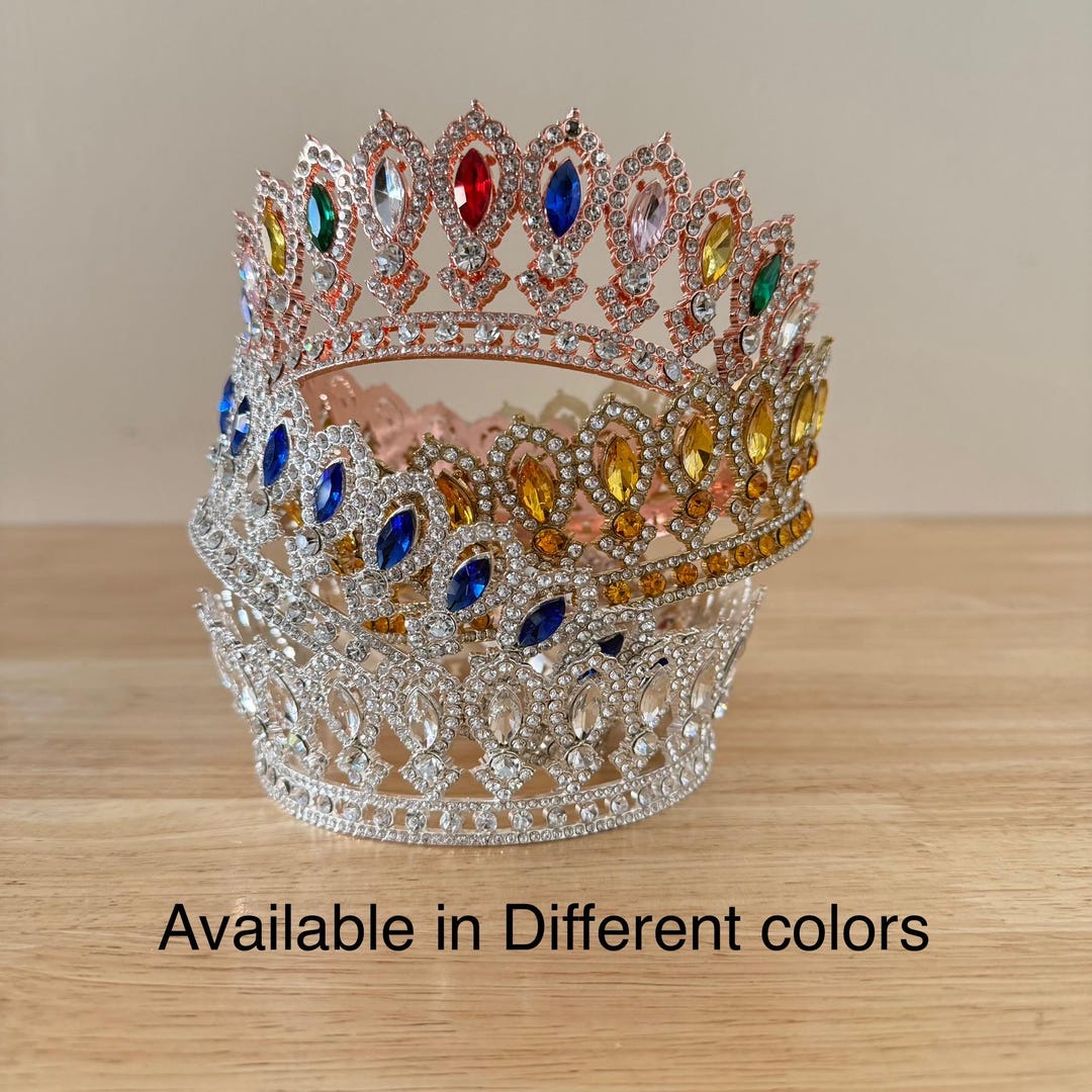 Corona Para Santo Orisha Metal Crowns for Orishas Blue Silver Crown ...