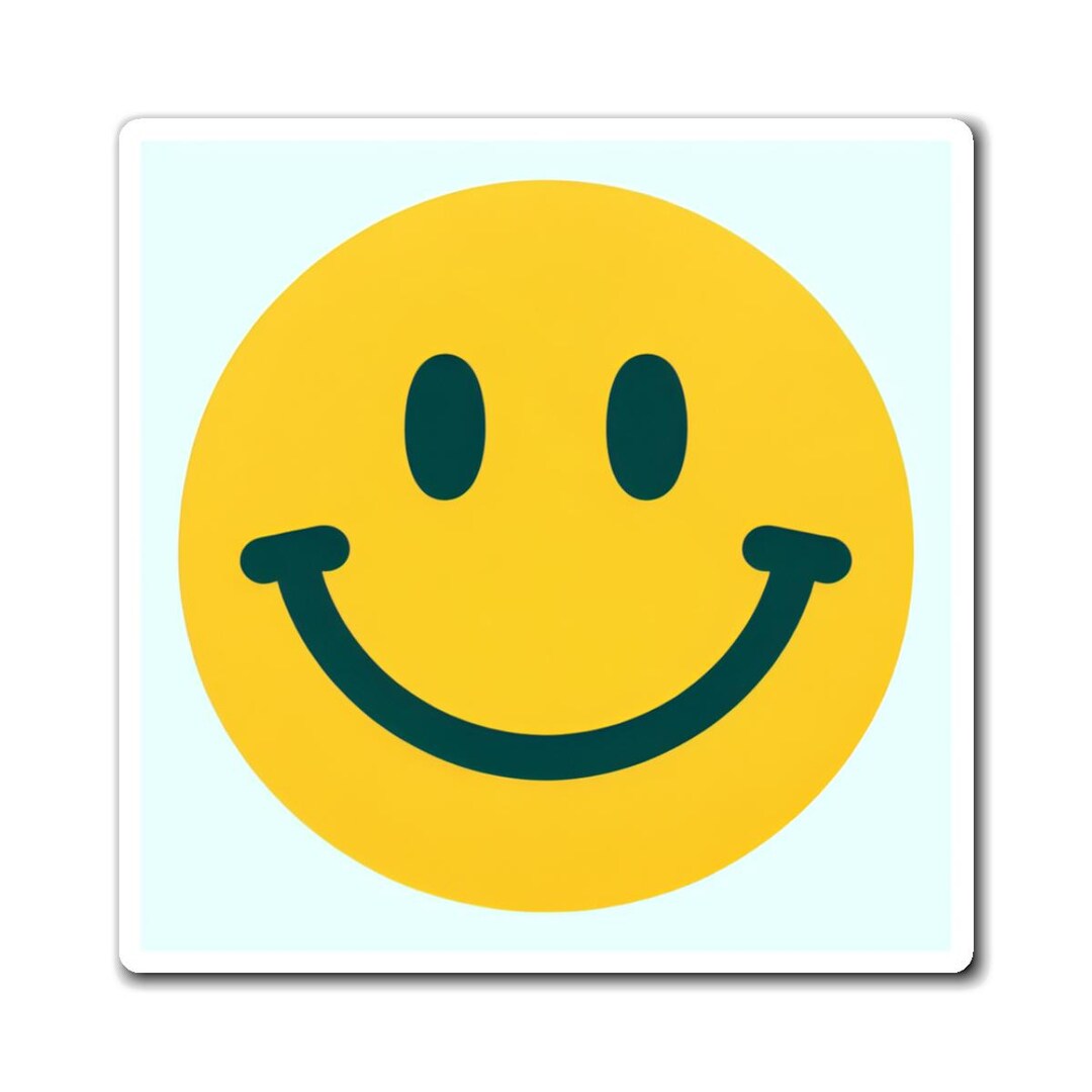Happy Face Magnets Set, Smiley Face Refrigerator Magnets, Cute Fridge ...