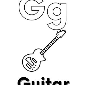 Alphabet Coloring Pages & Learning Printables - Etsy