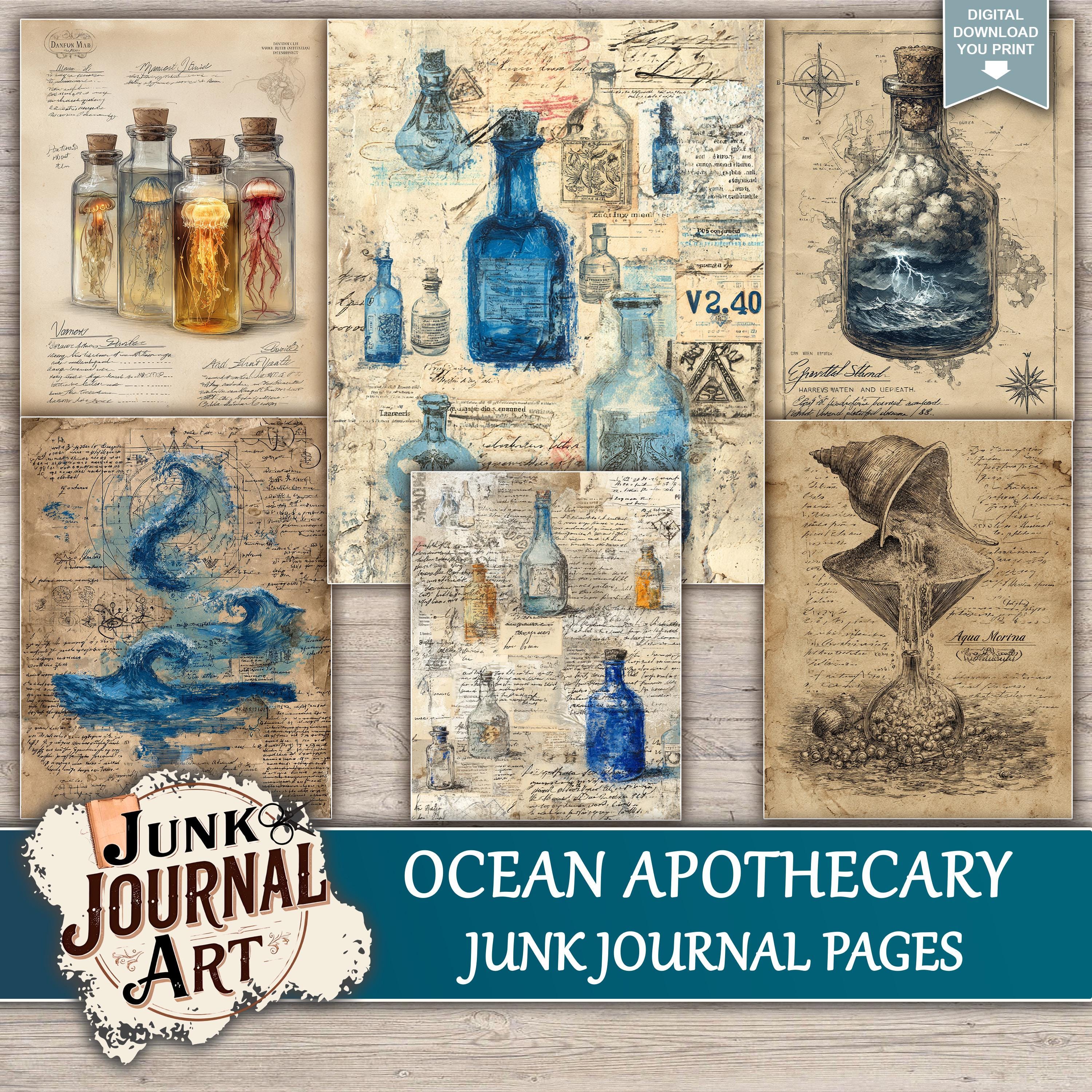 Boho Gypsy Soul Junk Journal Printable Pages - Spiritual Hippie Kit ...