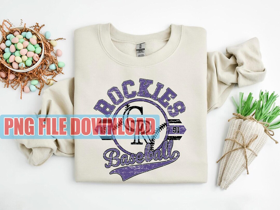 Retro Colorado Baseball Team PNG | Vintage Sports Design | Distressed ...