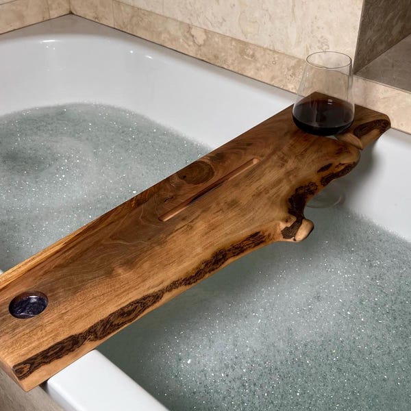 Wood Bath Board - Etsy UK