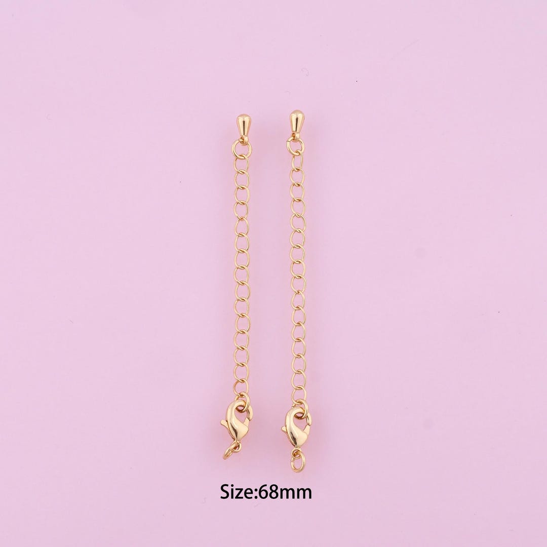 Water Drop Chains,18k Gold Filled Special Chains,extension Chains,diy ...