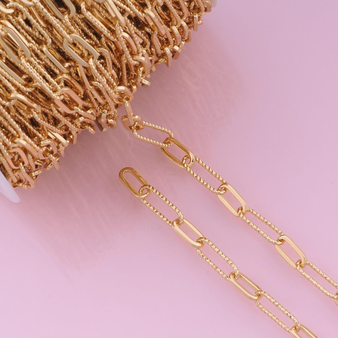 Twist Chains,18k Gold Filled Special Chains,semi-finished Chains,diy ...
