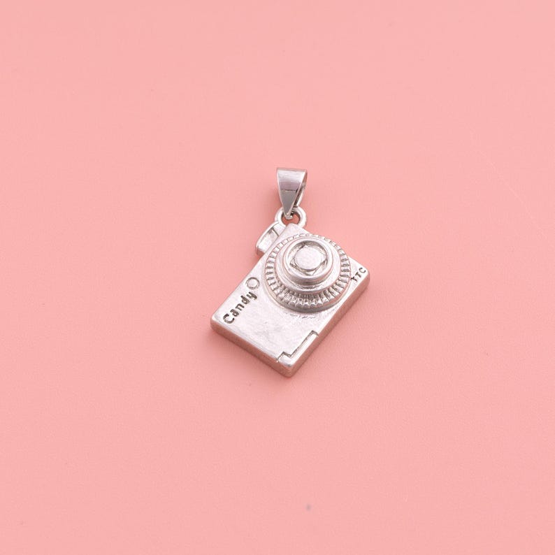 Camera Pendant,18k Gold Filled Camera Charm,camera Charms,diy Camera ...