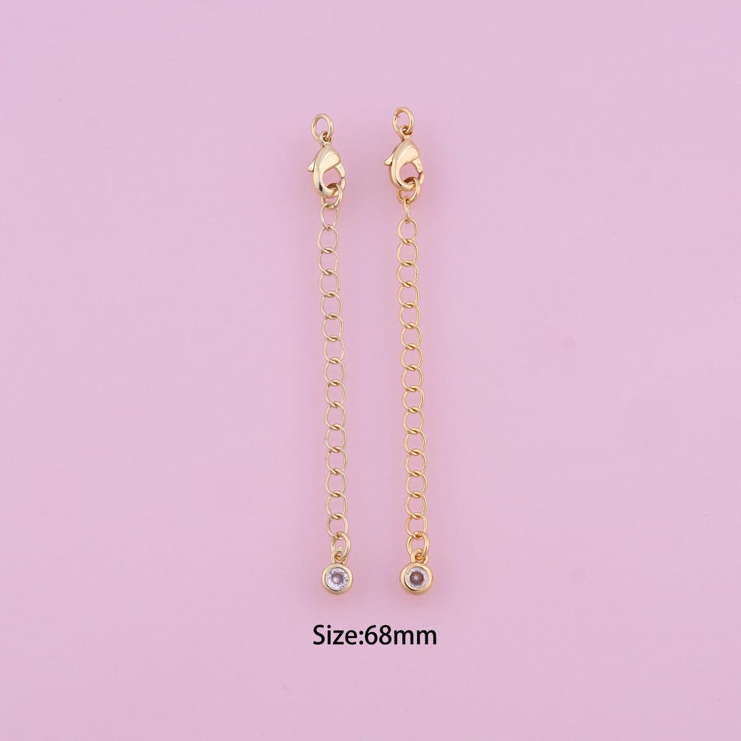 Round Chains,18k Gold Filled Special Chains,extension Chains,diy ...