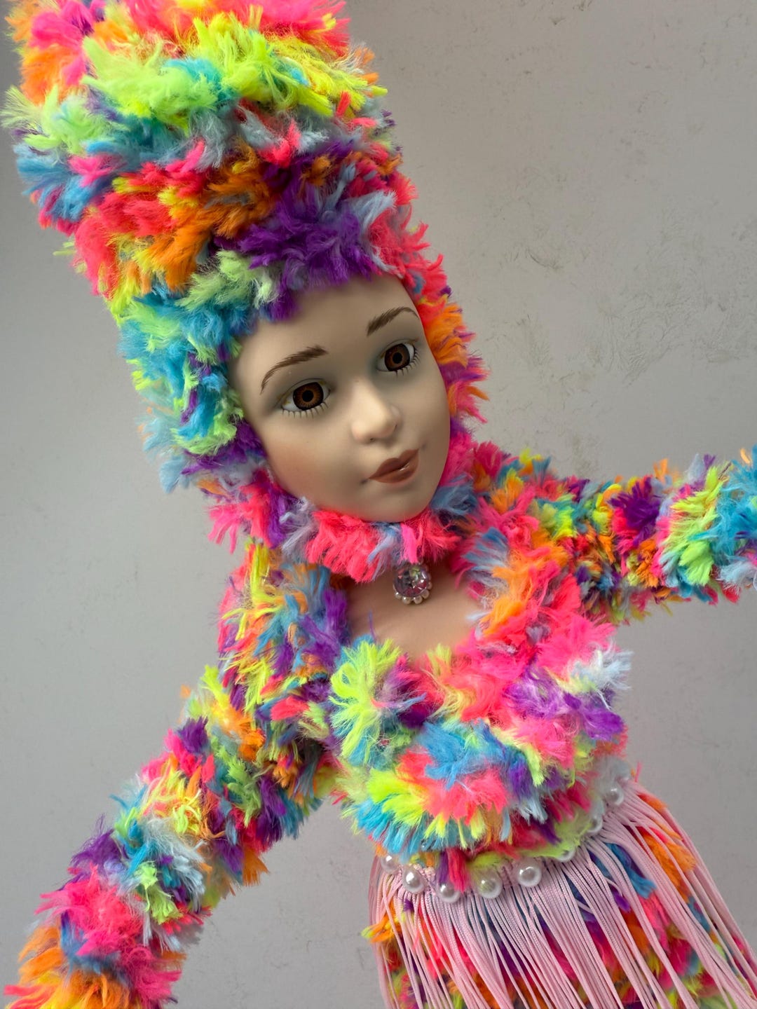 Ladoodoo “piper” Doll - Reclaimed Porcelain, Creepy Weird Art - Etsy