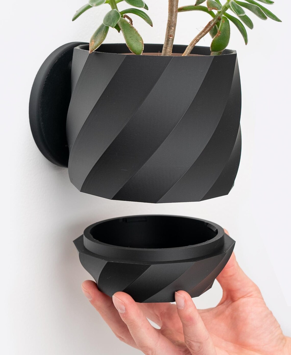Twisted Planter | Hanging Planter | Home Garden | 3D Printed Home Decor ...