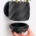 Twisted Planter | Hanging Planter | Home Garden | 3D Printed Home Decor ...