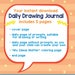 Kids Daily Journal Page Printable: About My Day Printable Activity ...